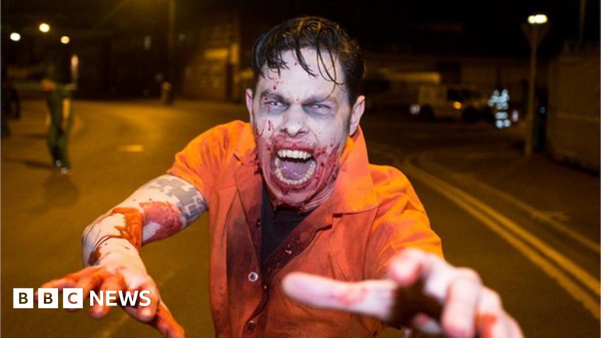 Why Zombie live experiences are proving big business - BBC News