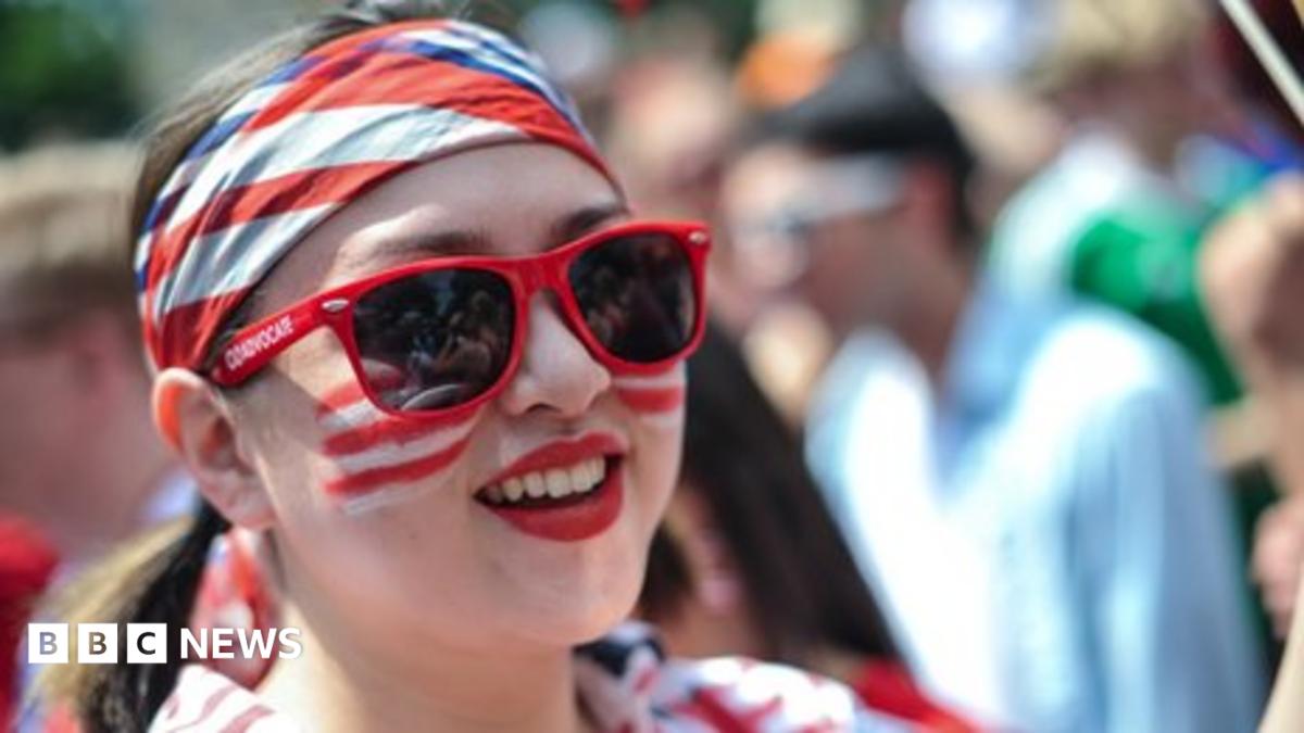 Why USA fans are relentlessly upbeat - BBC News