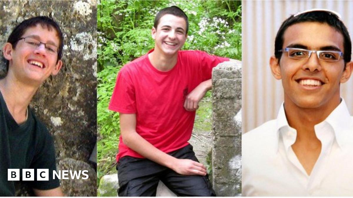Abducted Israeli Teens Found Dead Near Hebron Bbc News