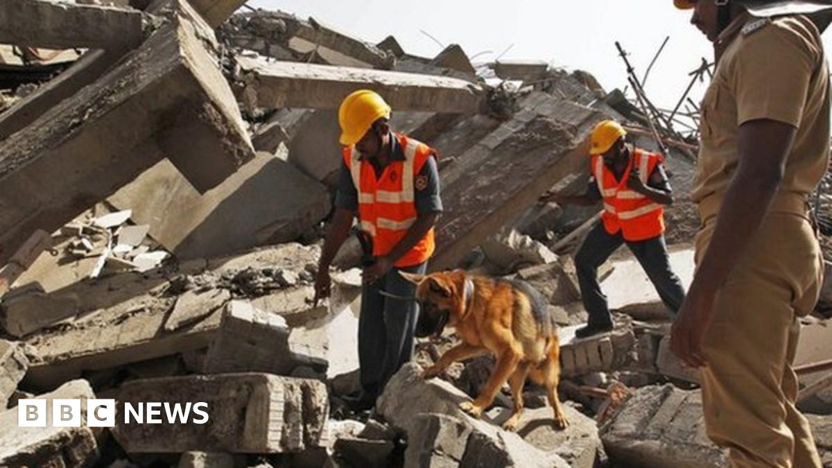 Chennai building collapse toll rises to 24 - BBC News