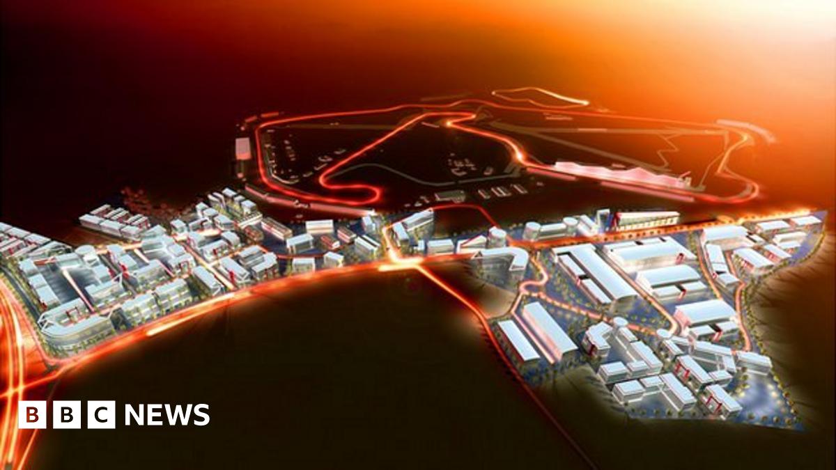 Silverstone unveils new business hub image plans - BBC News
