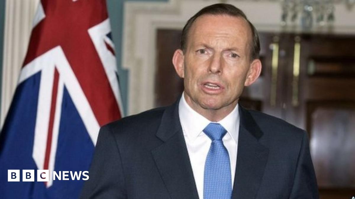Tony Abbott criticised for "unsettled" Australia remark - BBC News