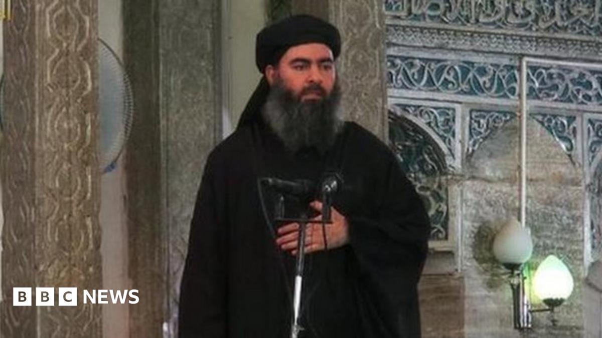 Isis chief Abu Bakr al-Baghdadi appears in first video - BBC News