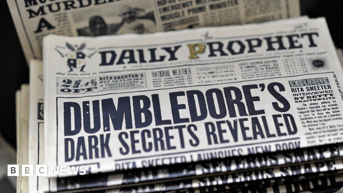 Rowling writes new Harry Potter story - BBC News