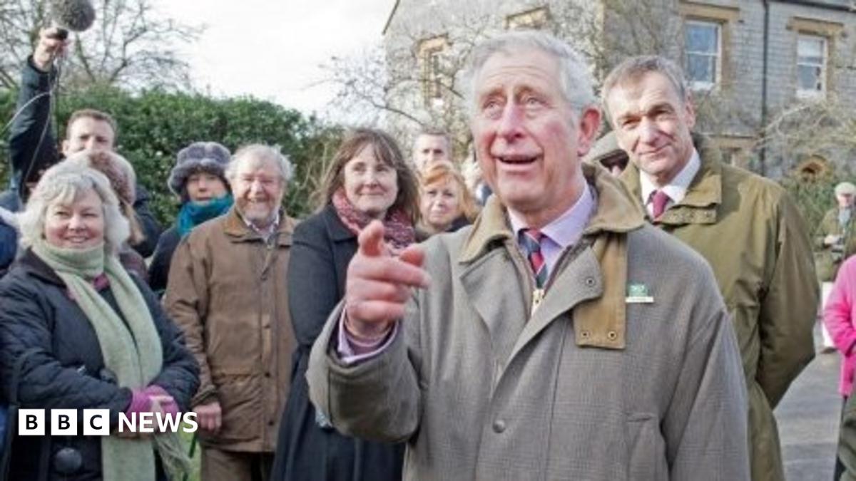 Prince returns to flood-hit Muchelney to pay tribute to residents - BBC ...