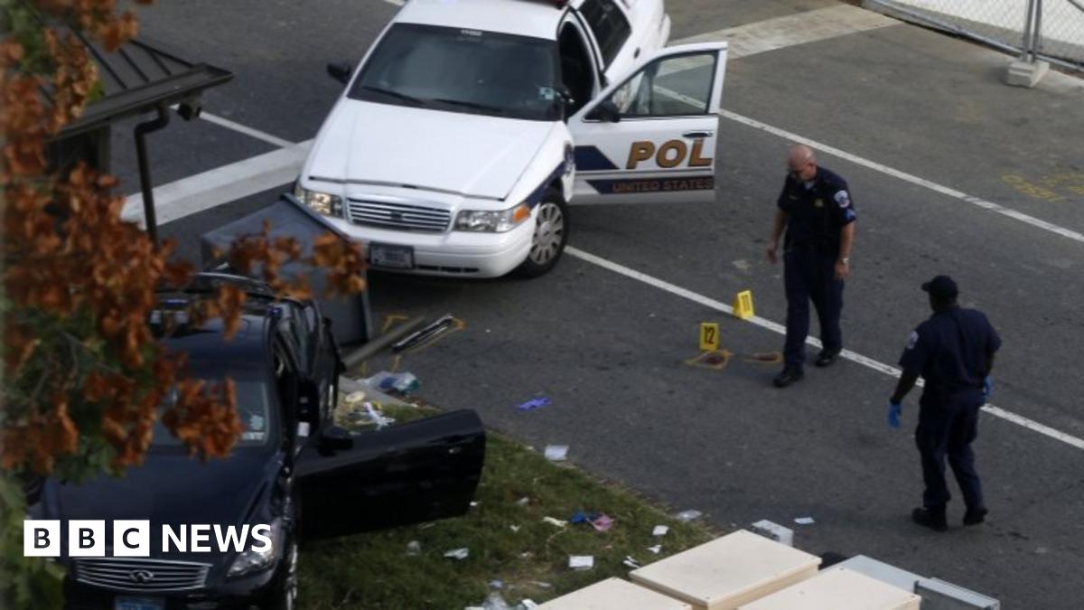 No police charges in Capitol car chase shooting - BBC News