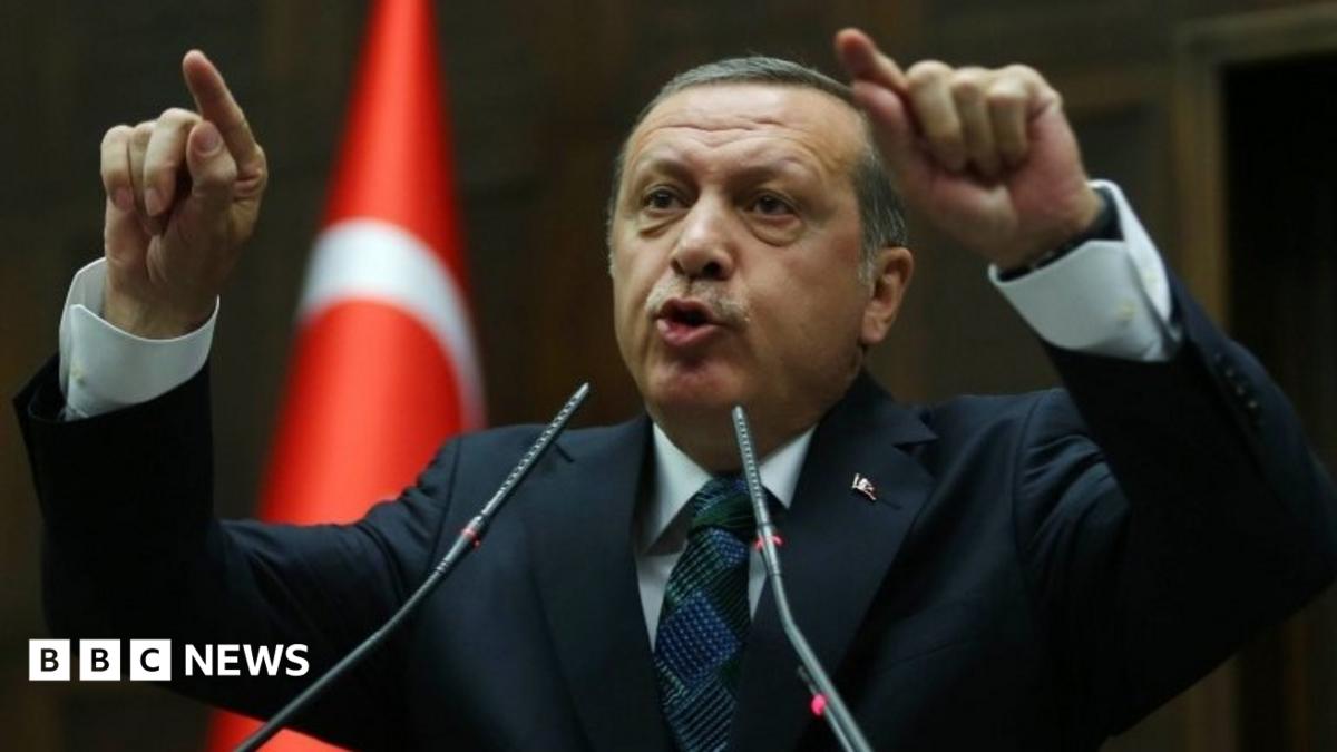 Turkey police held over Erdogan spying allegations - BBC News