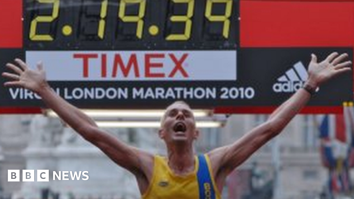 'Fat bloke' becomes English Commonwealth marathon runner - BBC News