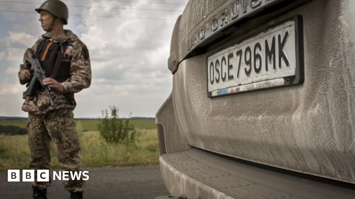 US says evidence shows Russia fired artillery into Ukraine - BBC News