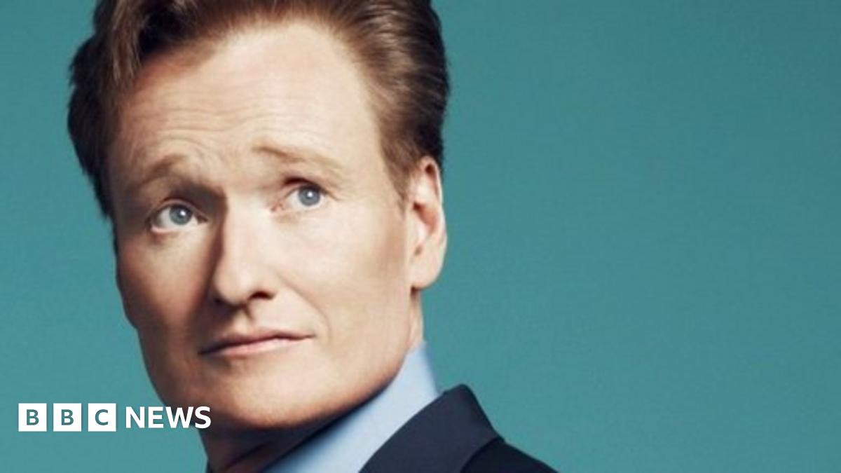 Conan O'Brien brings Team Coco to the UK - BBC News