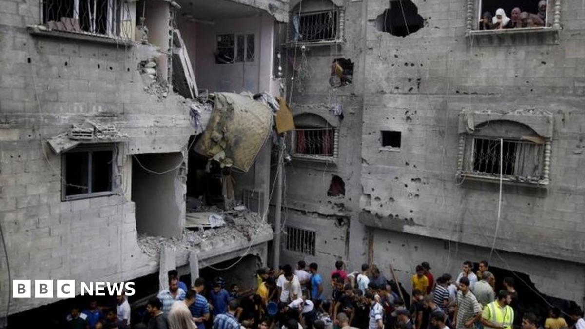 Gaza conflict: Israeli partial ceasefire slows violence - BBC News