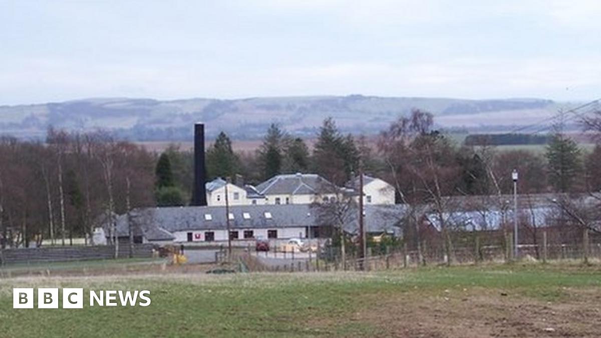 Housing development at former HMP Noranside open prison - BBC News