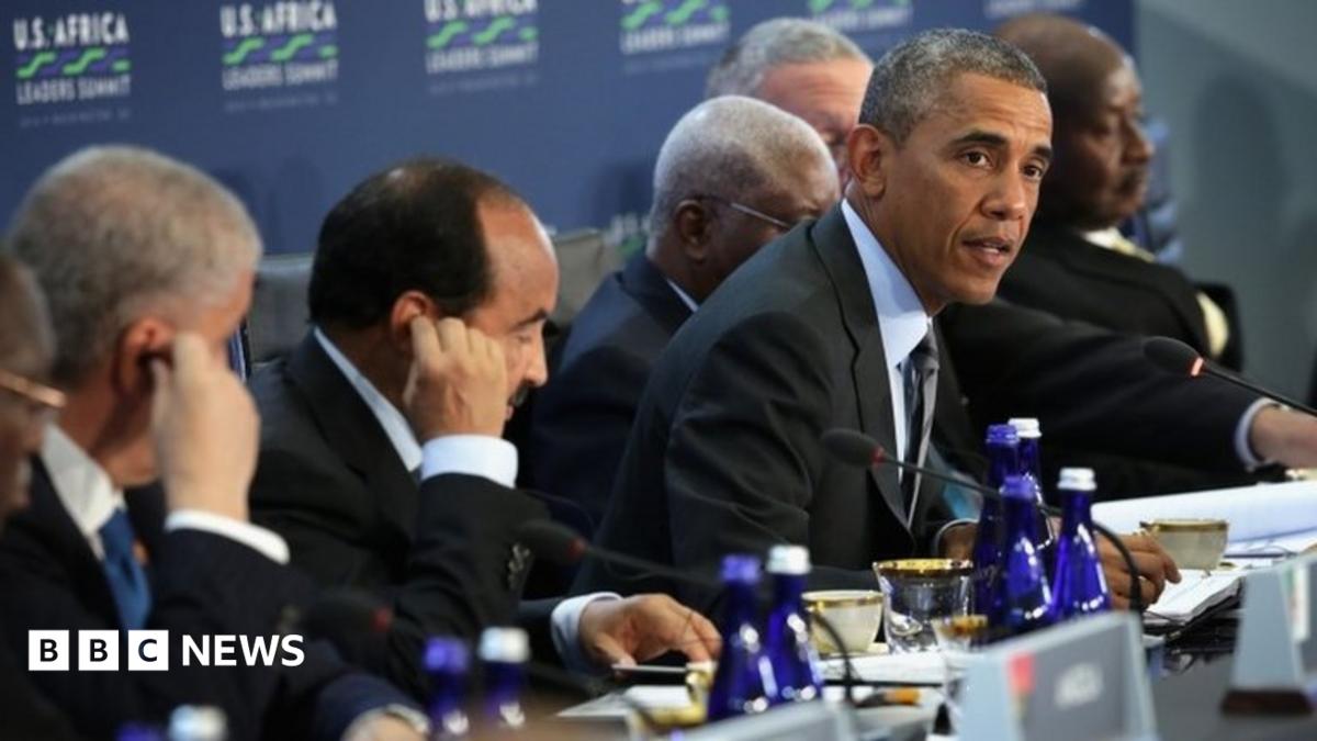 Barack Obama hails 'new Africa emerging' - BBC News