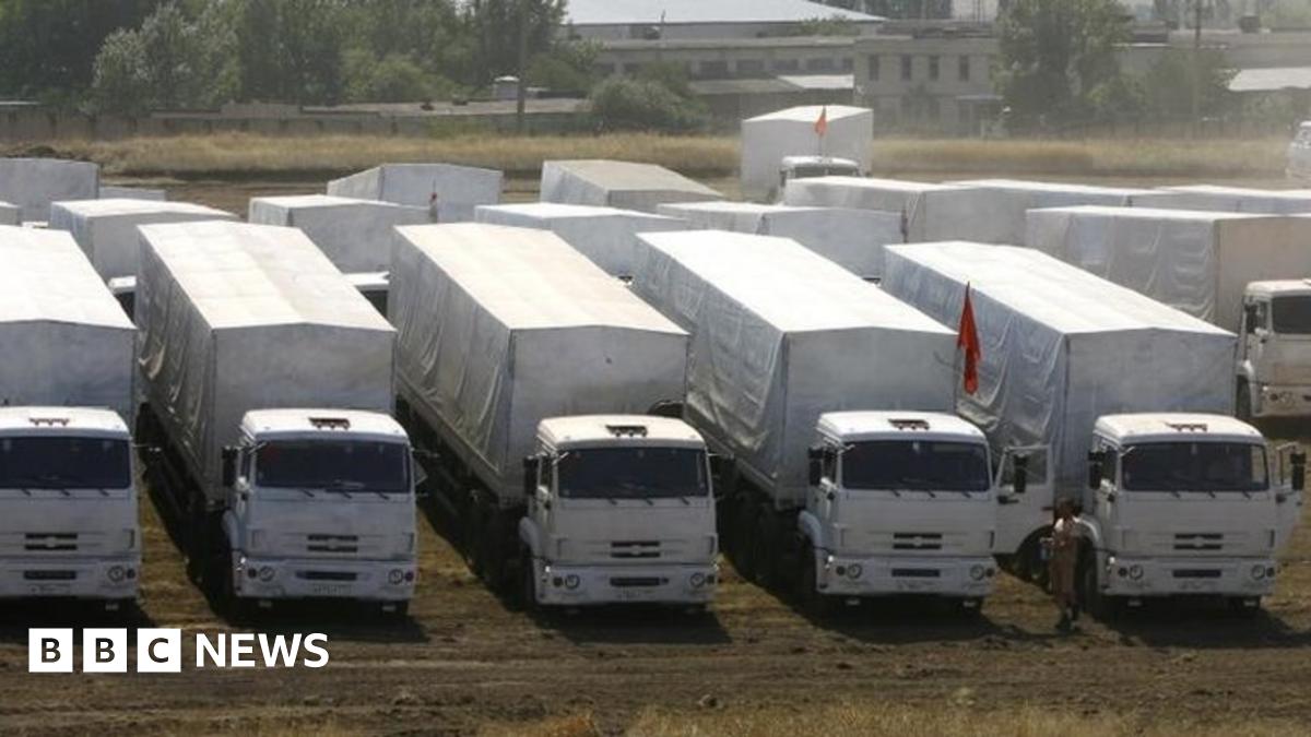Ukraine crisis: Russia assures US on aid convoy - BBC News