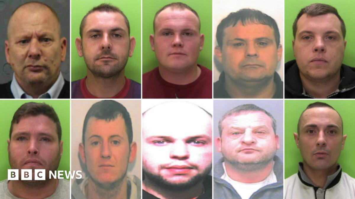 Protein Masters drug gang jailed for 105 years - BBC News