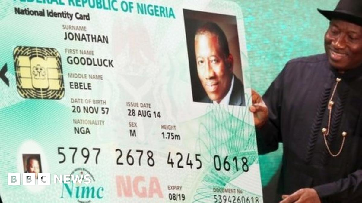 Nigeria launches national electronic ID cards - BBC News