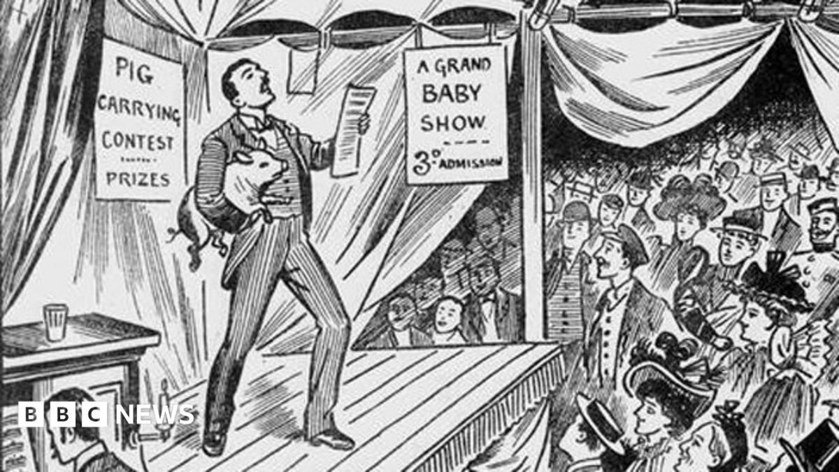 Victorian Strangeness: The pig singing competition - BBC News