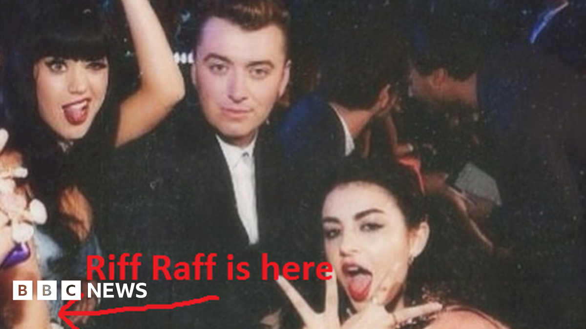 Sam Smith has 'huge' face says Riff Raff in Twitter row - BBC News