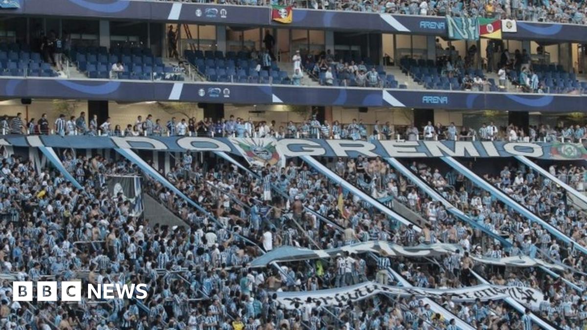 Brazil football club Gremio banned over racism incident - BBC News