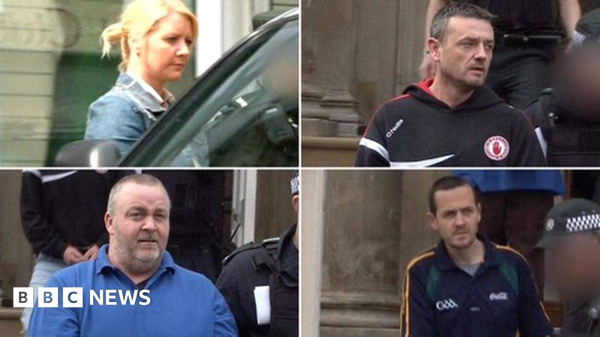Sean Kelly and Sharon Rafferty jailed over Tyrone dissident camp - BBC News