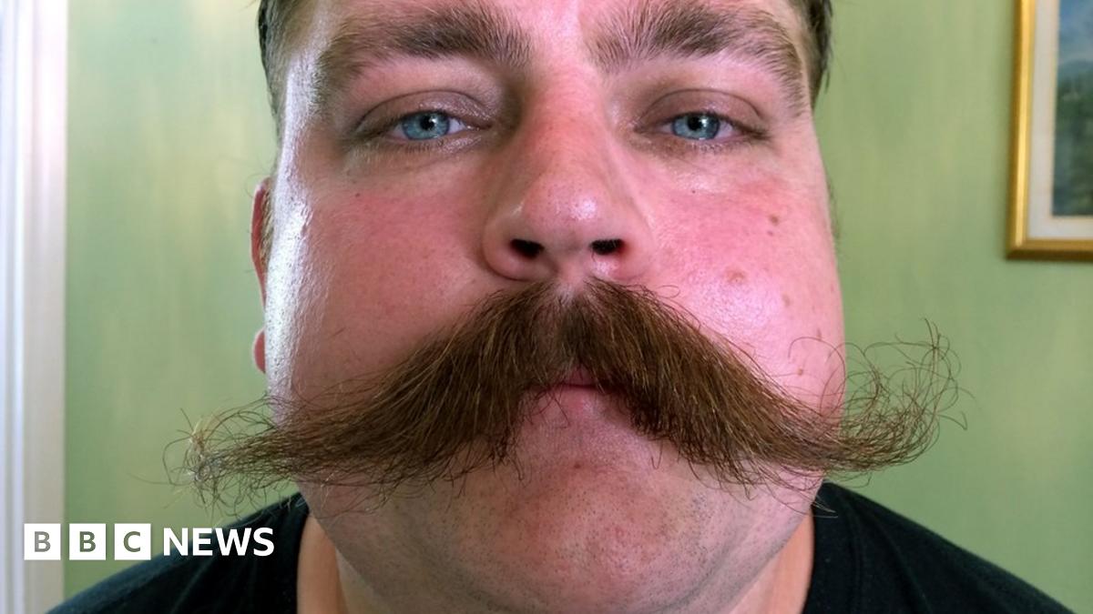 British Beard and Moustache Championships held in Bath - BBC News