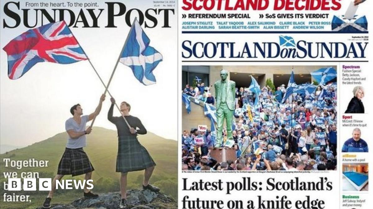 What the Scottish papers say - BBC News