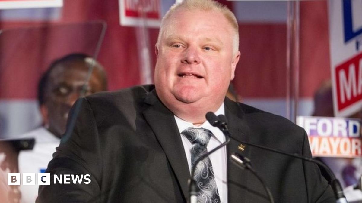 Rob Ford tells Canadian newspaper he is 'pretty sick' - BBC News
