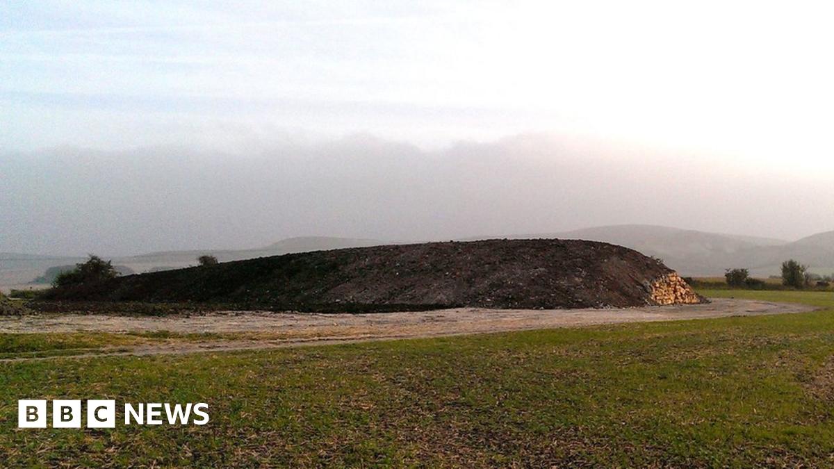 Wiltshire's 'Neolithic' long barrow burial chamber opens - BBC News