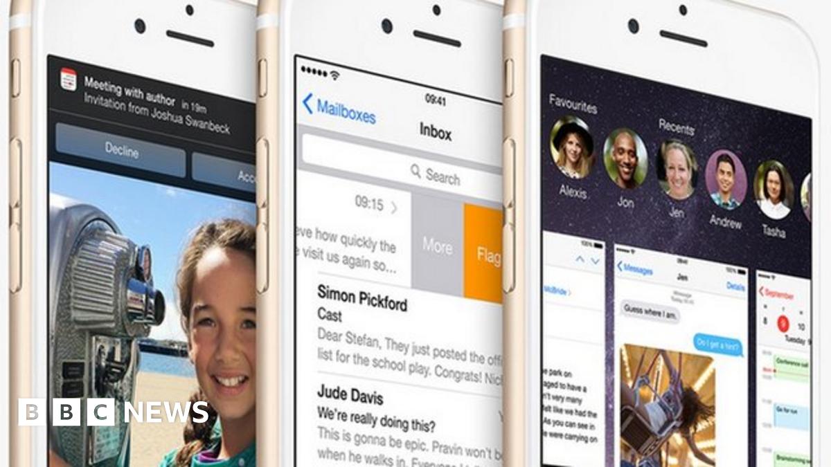 Users frustrated by Apple iOS update - BBC News
