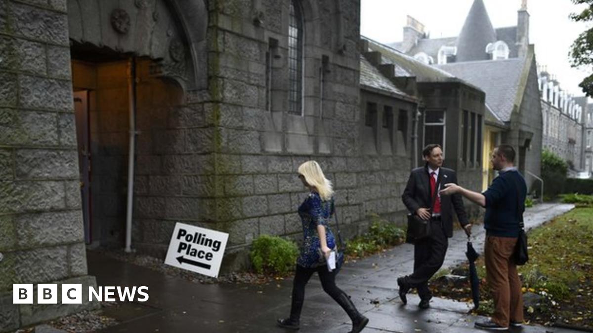 Scottish independence: Voting under way in referendum - BBC News