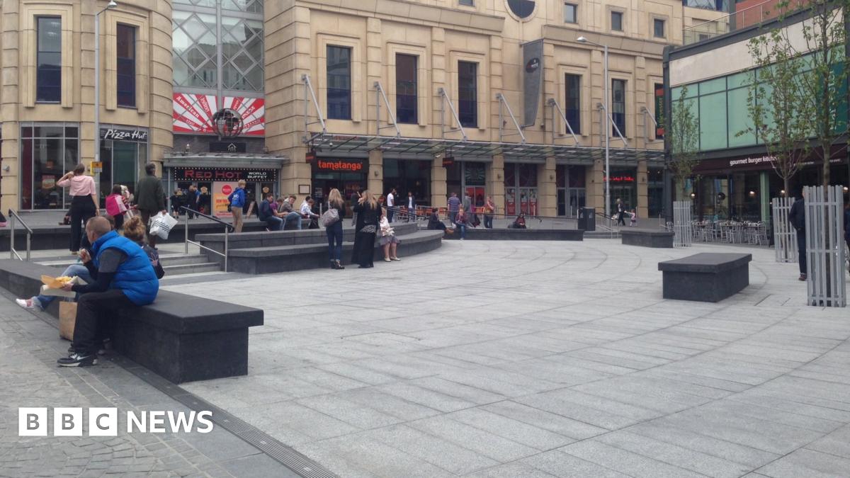 Nottingham's Trinity Square re-opens after £700,000 revamp - BBC News
