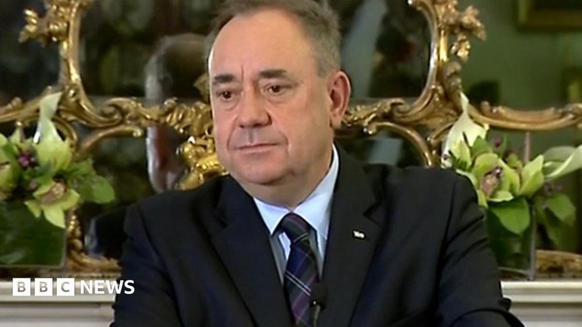 Scottish referendum: Salmond to quit after Scots vote No - BBC News