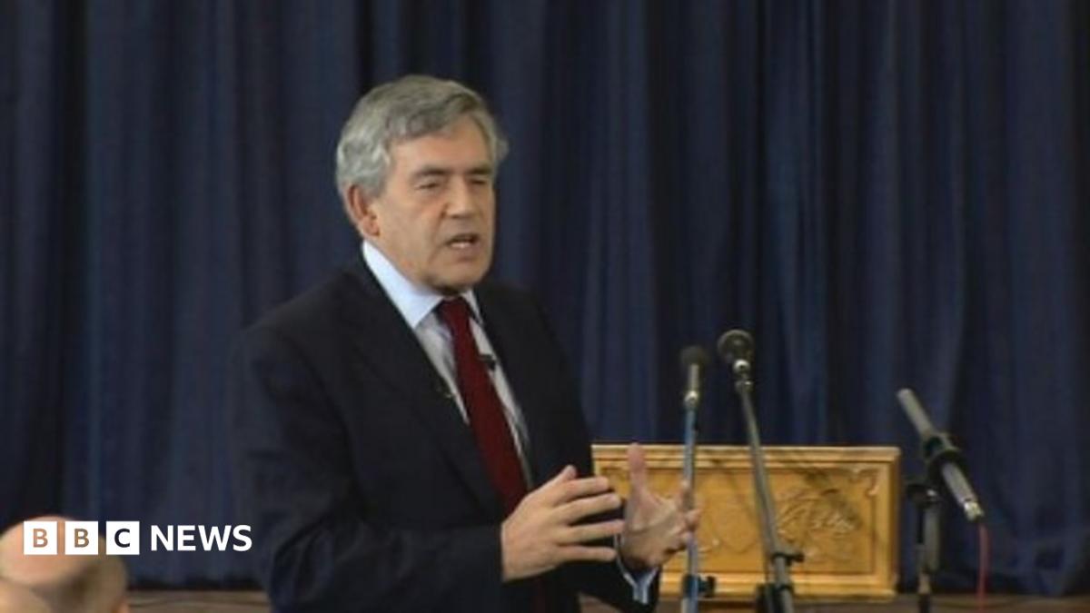Scottish referendum: Gordon Brown vows 'powers will be delivered' - BBC ...