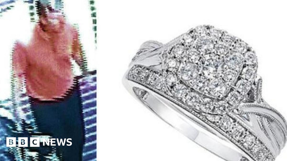 CCTV issued over wedding rings theft from Hastings shop - BBC News