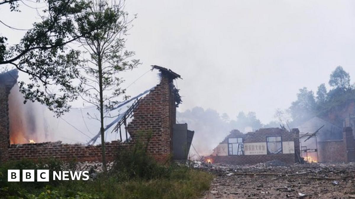 China fireworks factory blast kills 12 - BBC News