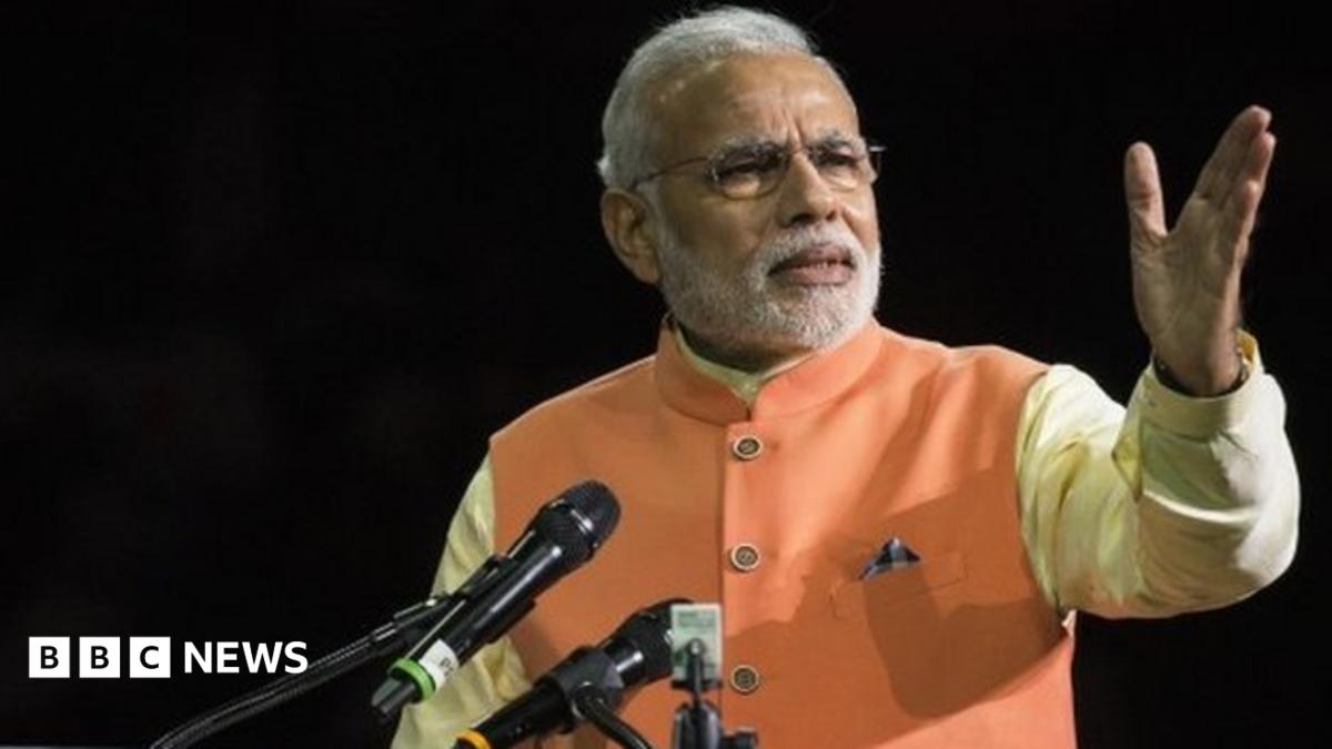 Indian media praise Modi's 'rocking speech' in New York - BBC News