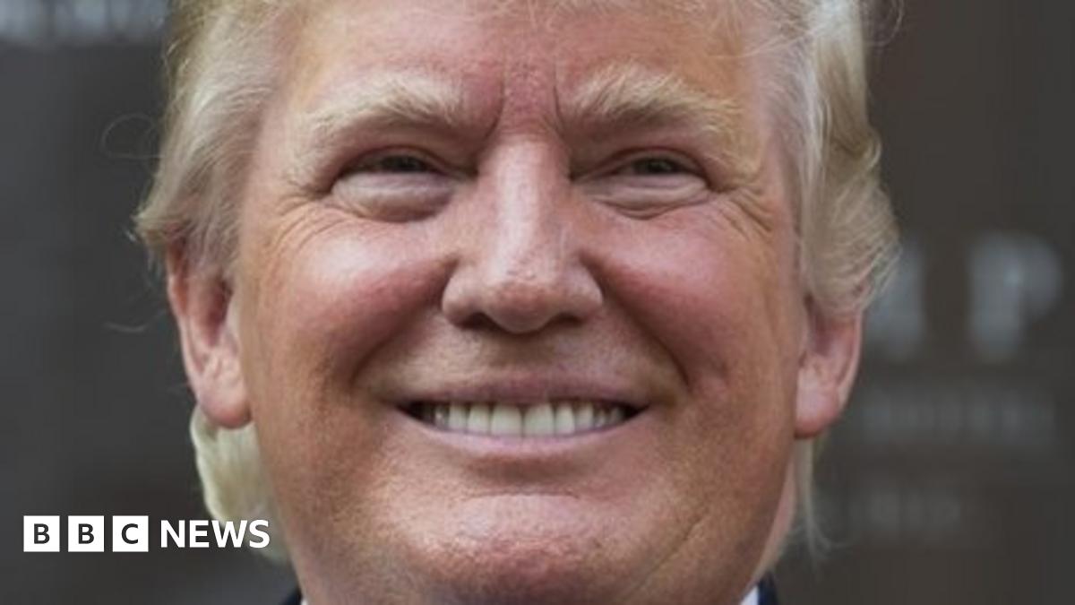 Tycoon Donald Trump 'may sue' over Fred West tweet - BBC News