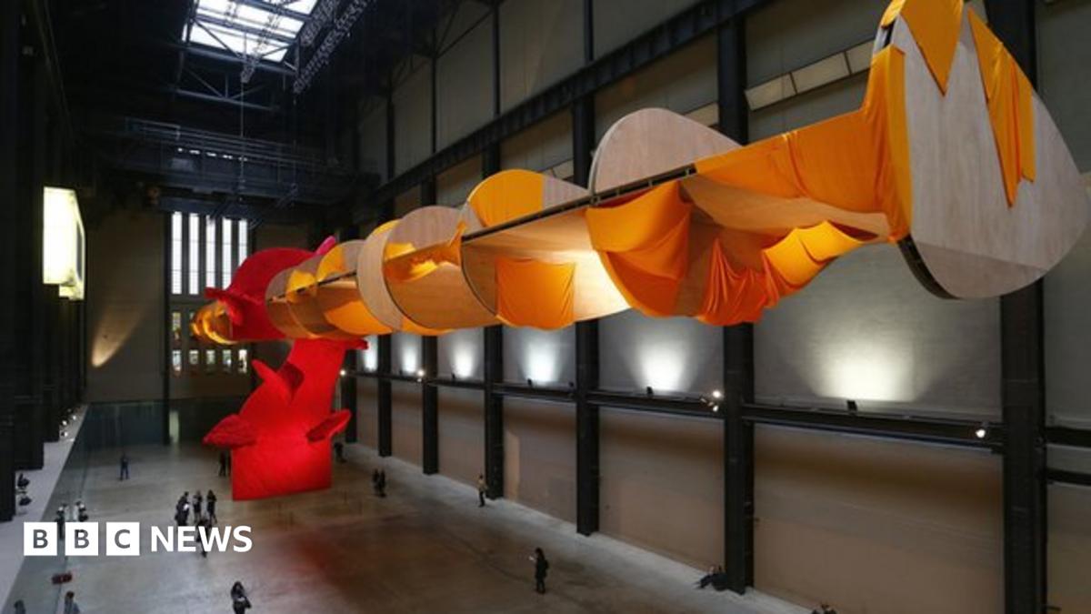 Tate Modern unveils latest Turbine Hall commission - BBC News