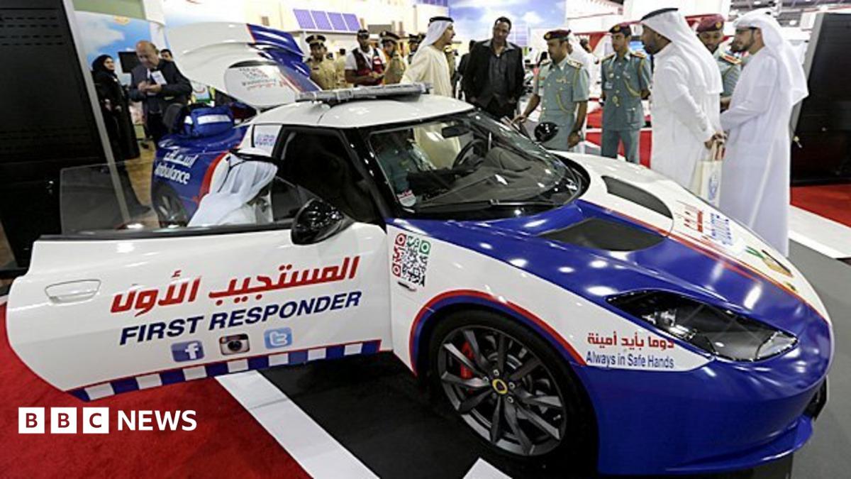 Gitex: The world's fastest ambulance - BBC News