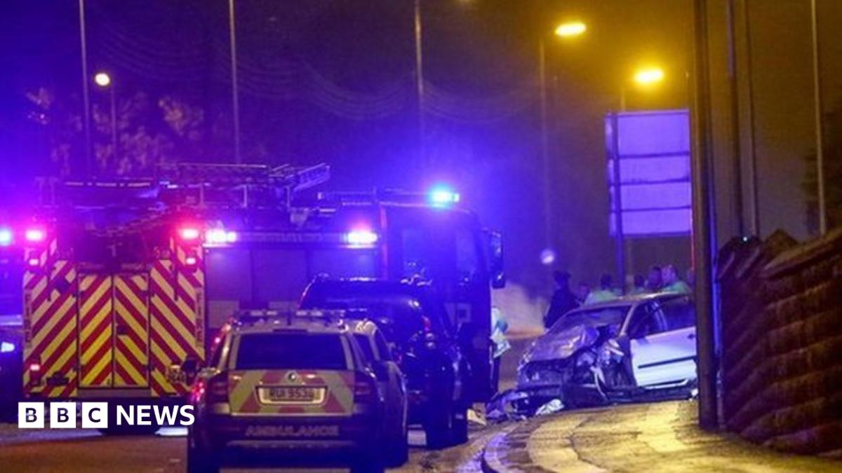 Carryduff fatal crash: Teenager released on bail by police - BBC News