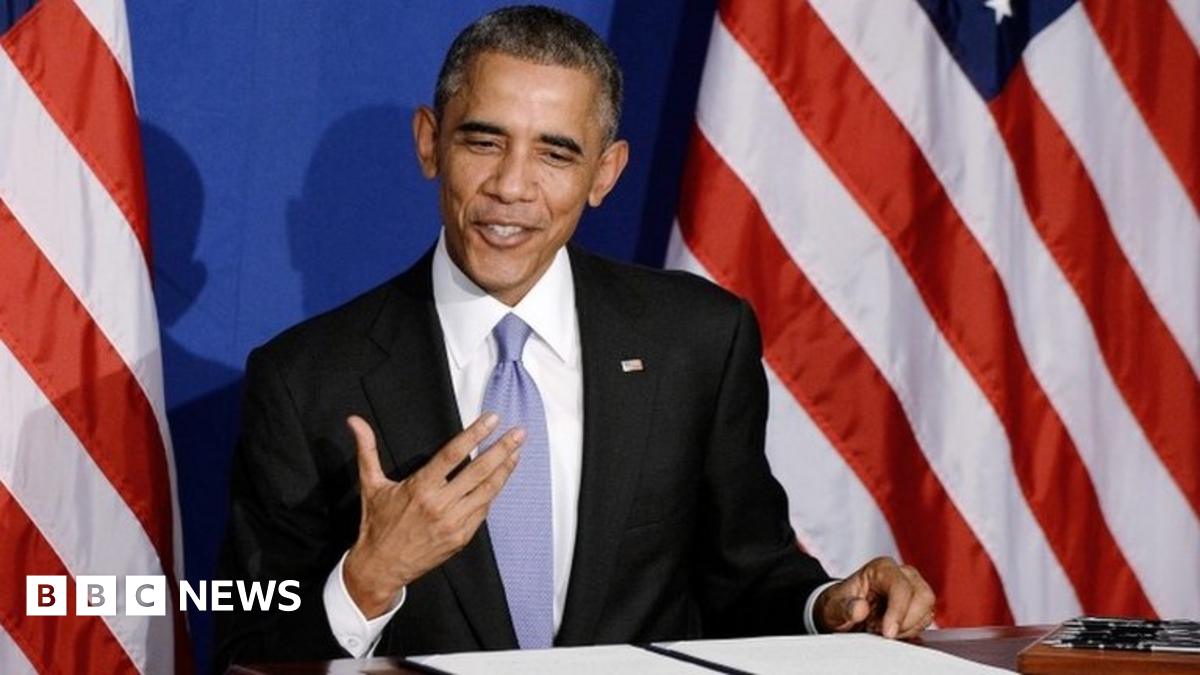 Barack Obama's credit card 'declined' - BBC News