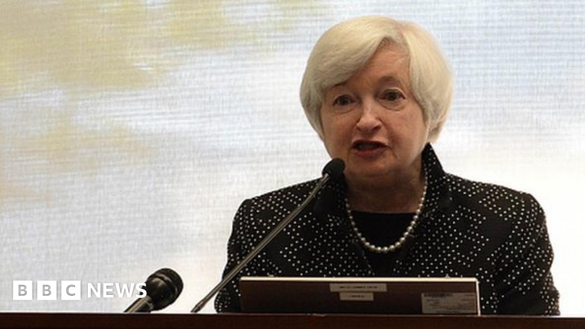 Janet Yellen warns on growing inequality in the US - BBC News