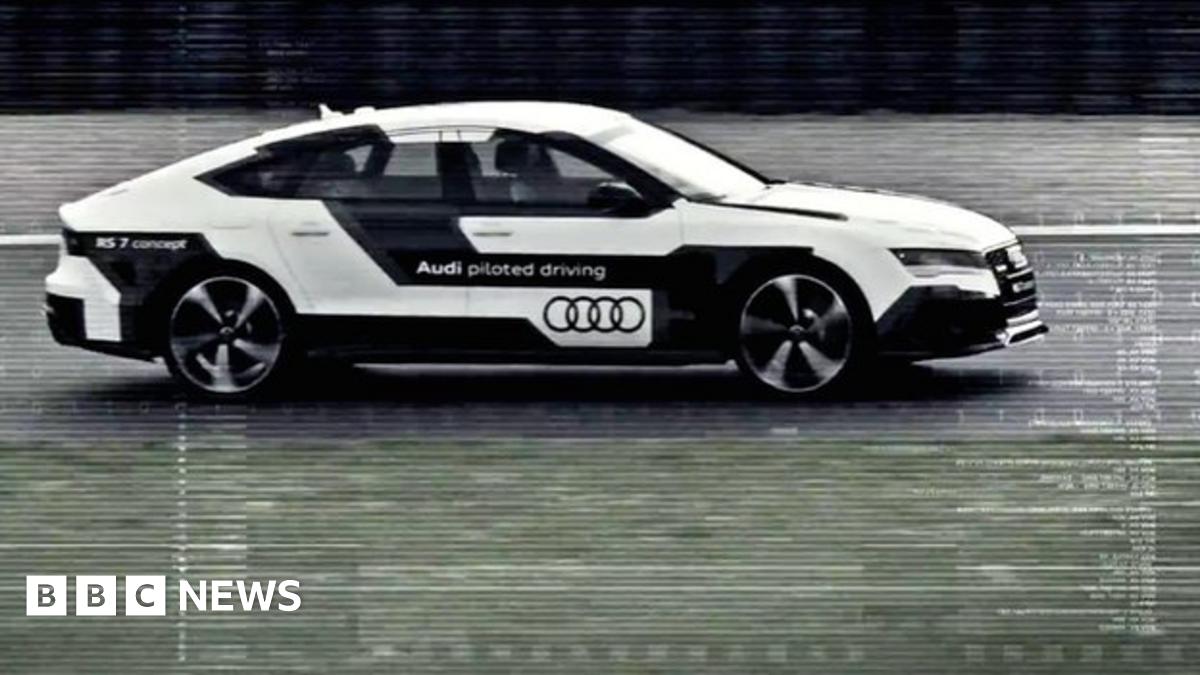 Audi claims self-drive car speed record after German test - BBC News