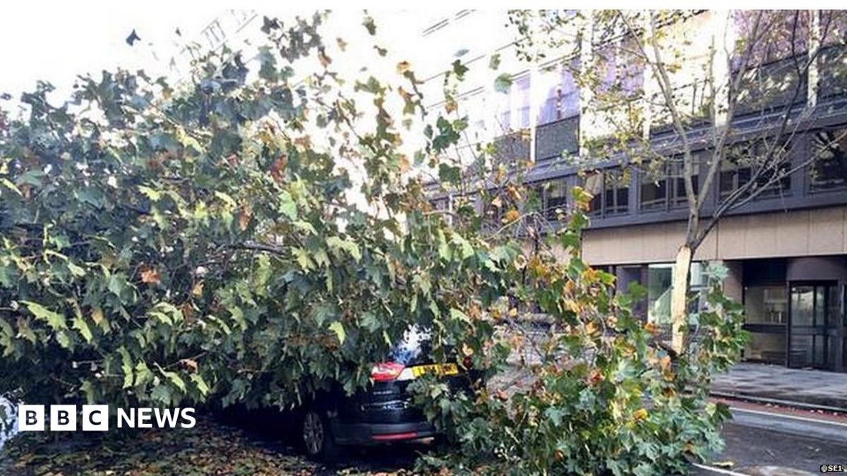 UK Storms: Your photos of Hurricane Gonzalo - BBC News