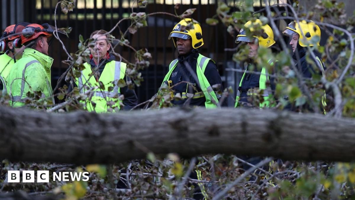 UK severe weather: Woman dies and others injured in high winds - BBC News