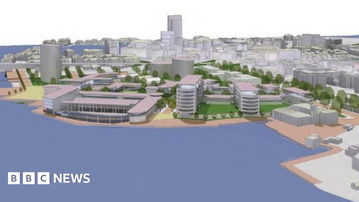 Plans for new Southampton waterside development - BBC News