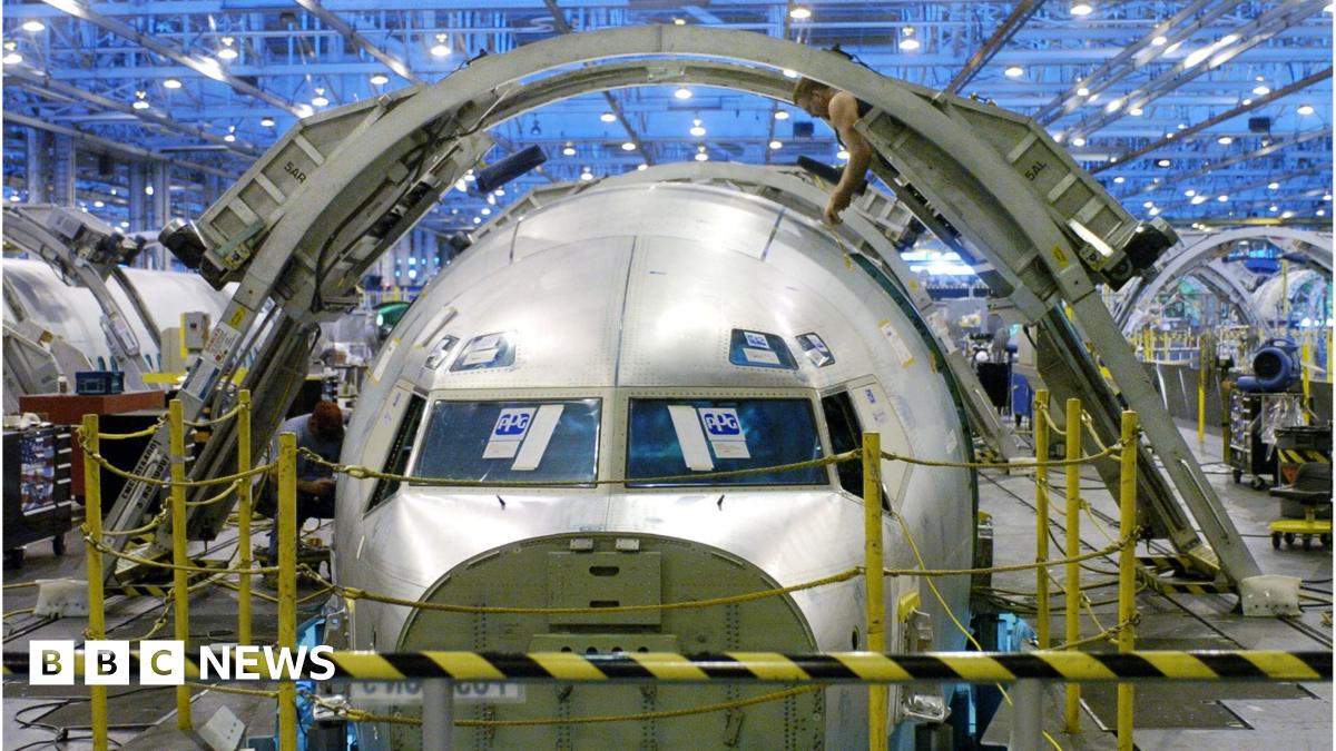 Boeing raises its annual profit forecast - BBC News