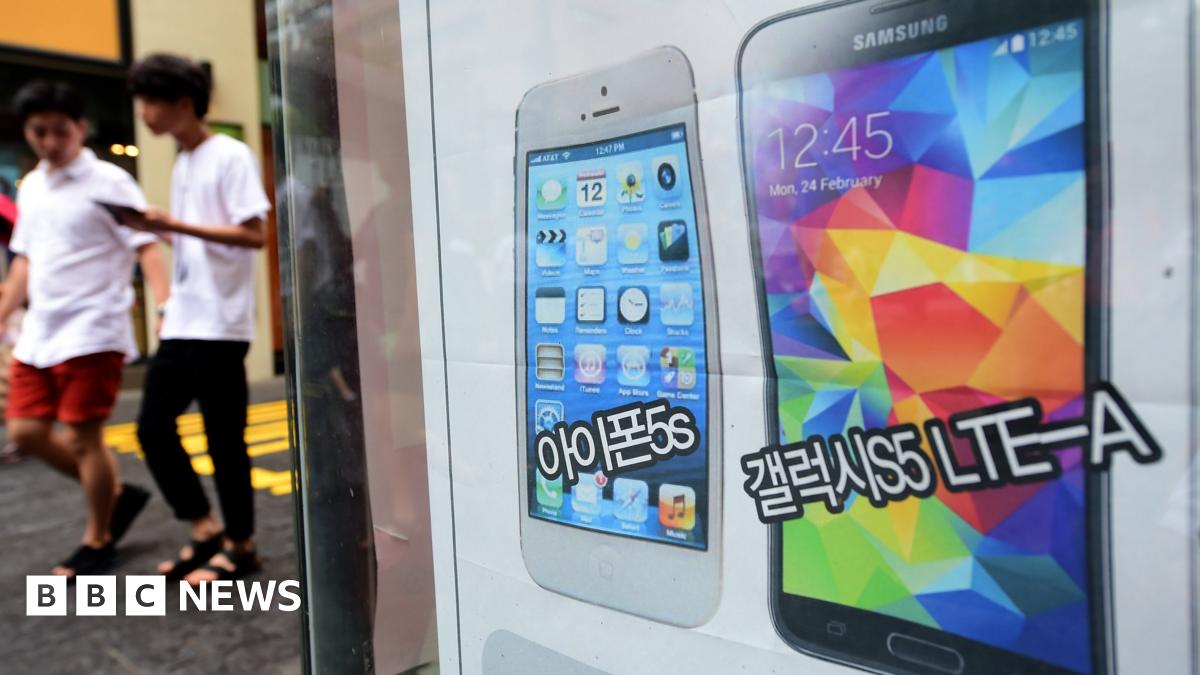 Samsung market dominance wavers as competition heats up - BBC News