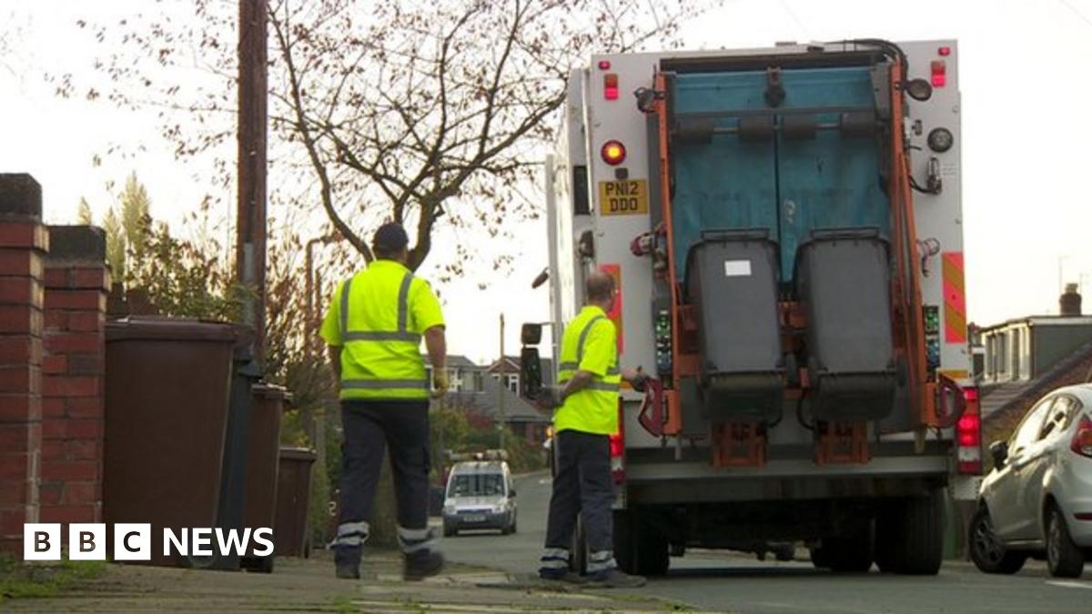 Bury bin collection service set up after council cuts - BBC News
