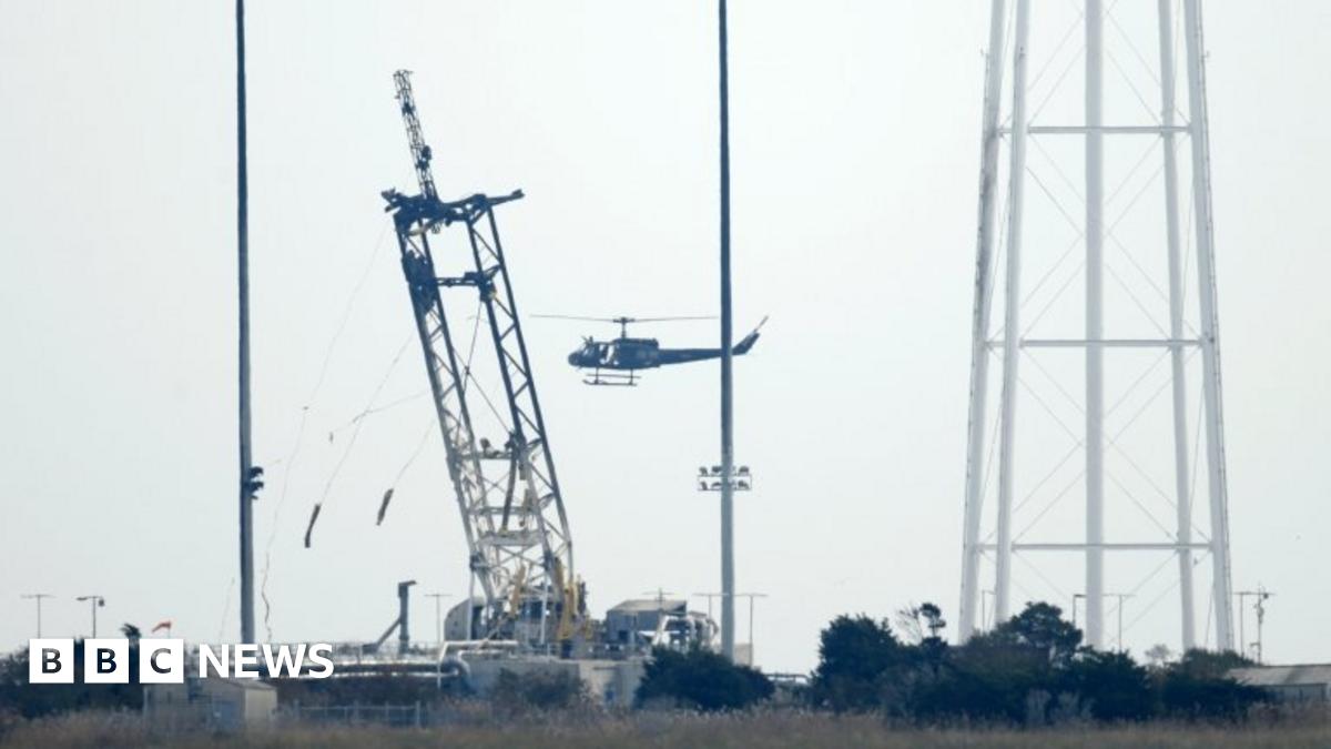 Antares rocket explosion cause sought in US - BBC News